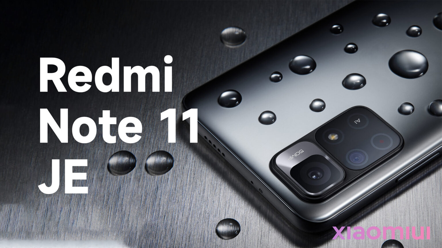 Redmi Note 11 JE's design and specifications are revealed - Xiaomiui.Net