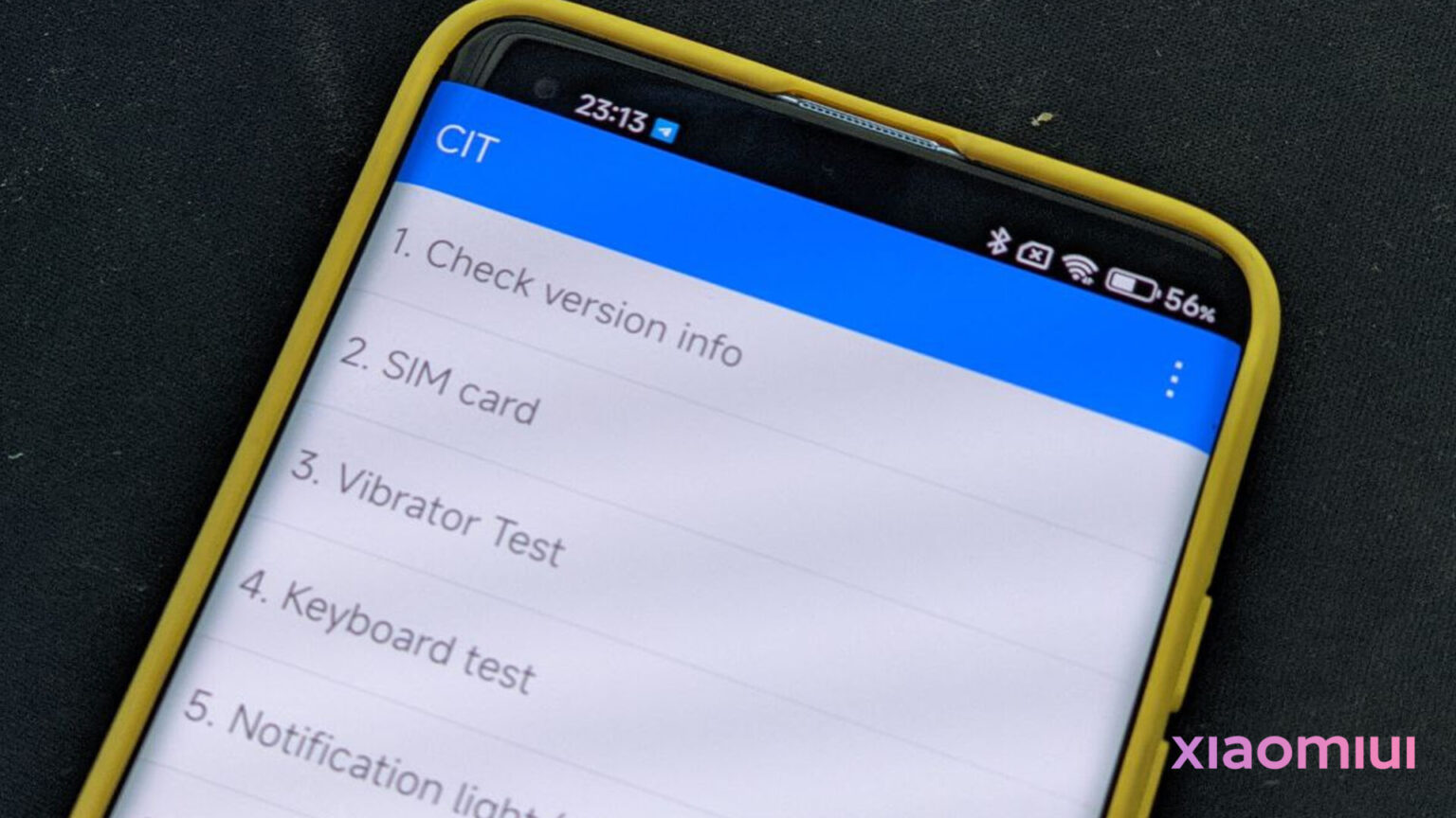 How to Use Hidden Hardware Test Menu (CIT) on Xiaomi Phones - Xiaomiui.Net