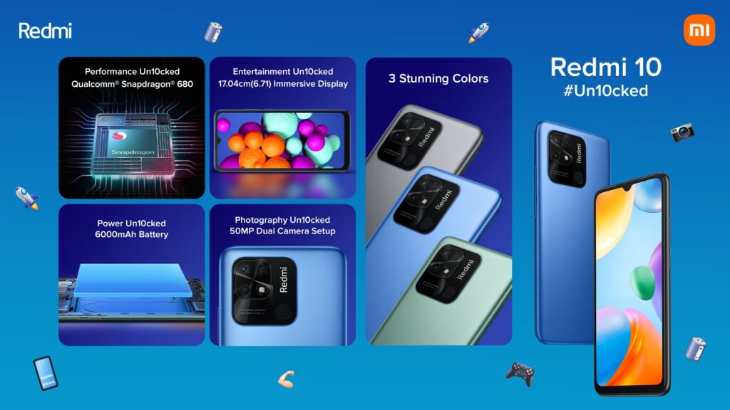 Redmi 10 finally launched in India; Specifications and Price - Xiaomiui.Net