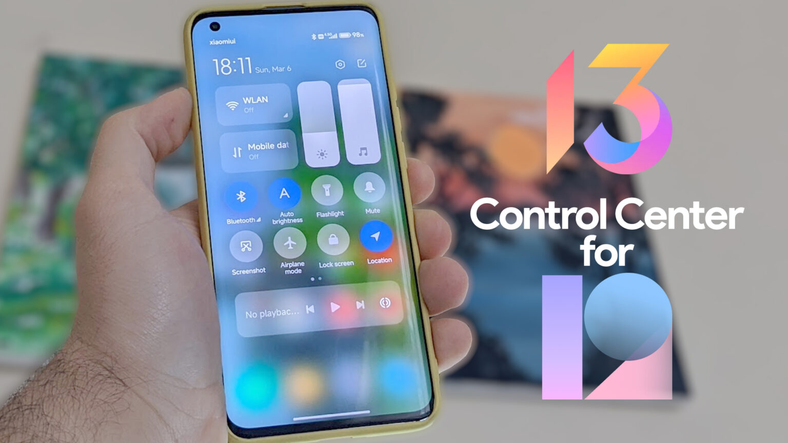 Can MIUI 13 Control Center be used in MIUI 12? - Xiaomiui.Net