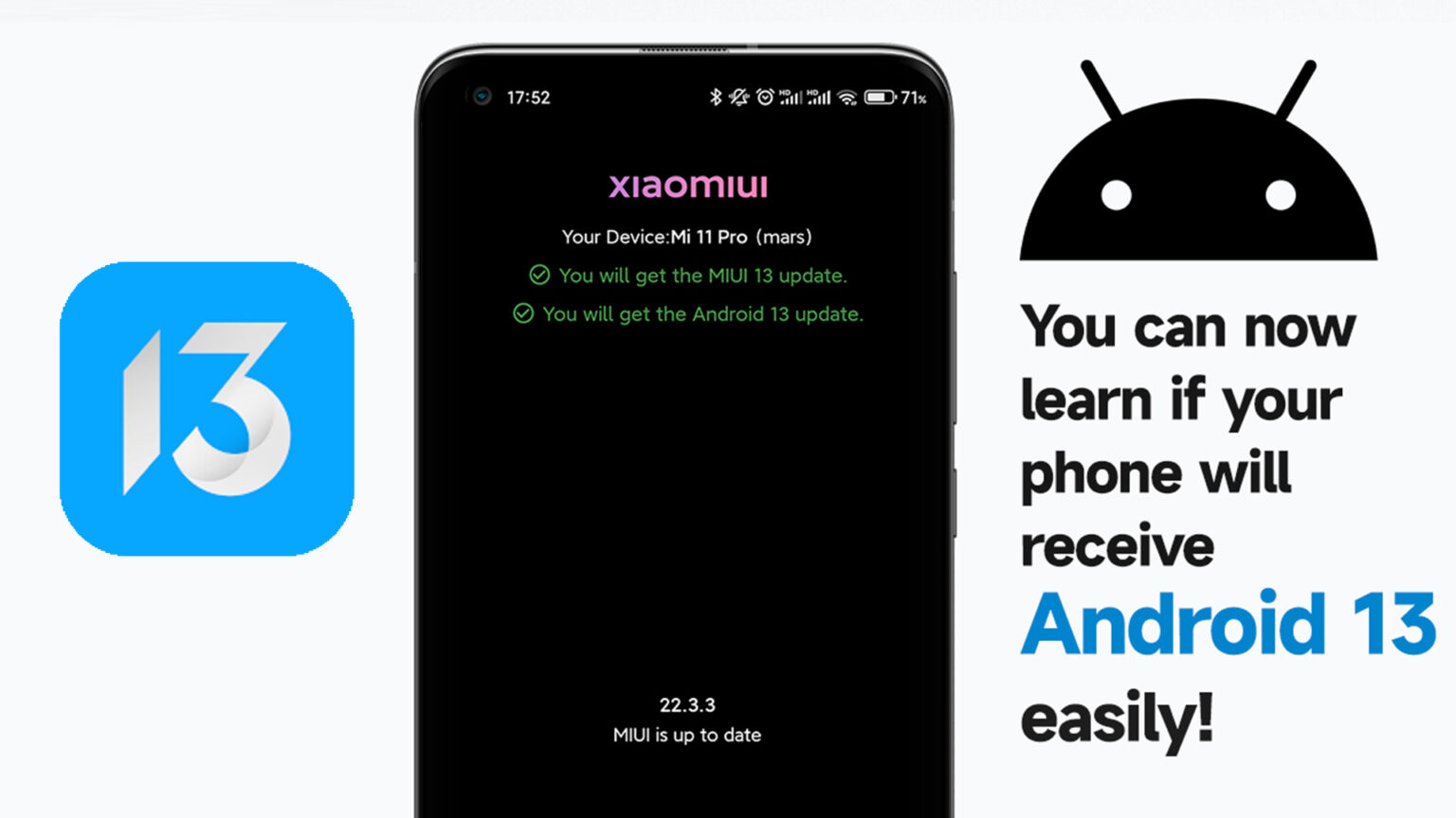 MIUI Updater got Android 13 Eligible check | How to use it - Xiaomiui.Net