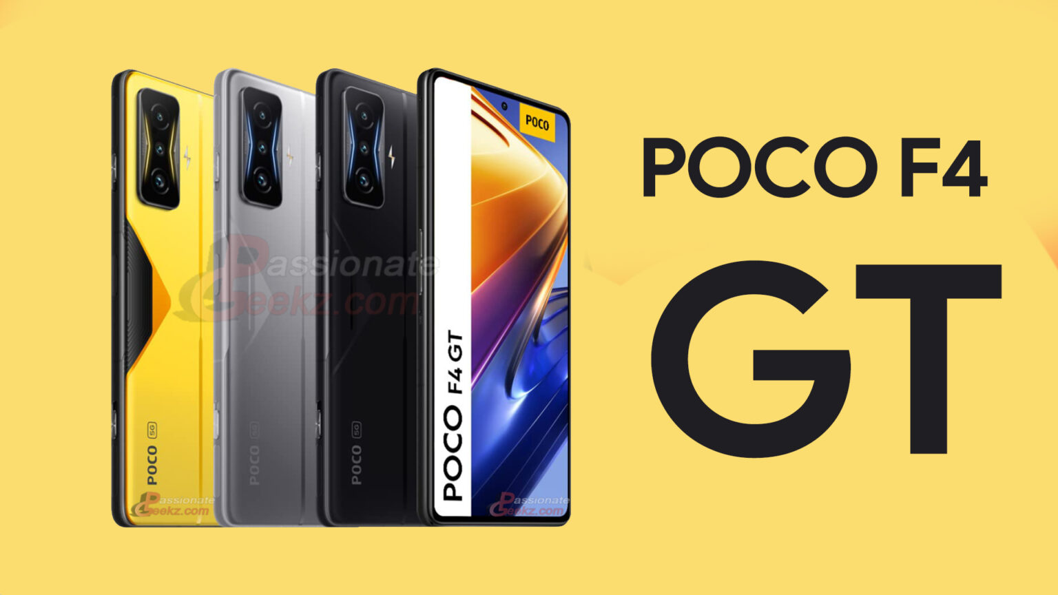 POCO F4 GT official renders and variants revealed - Xiaomiui.Net