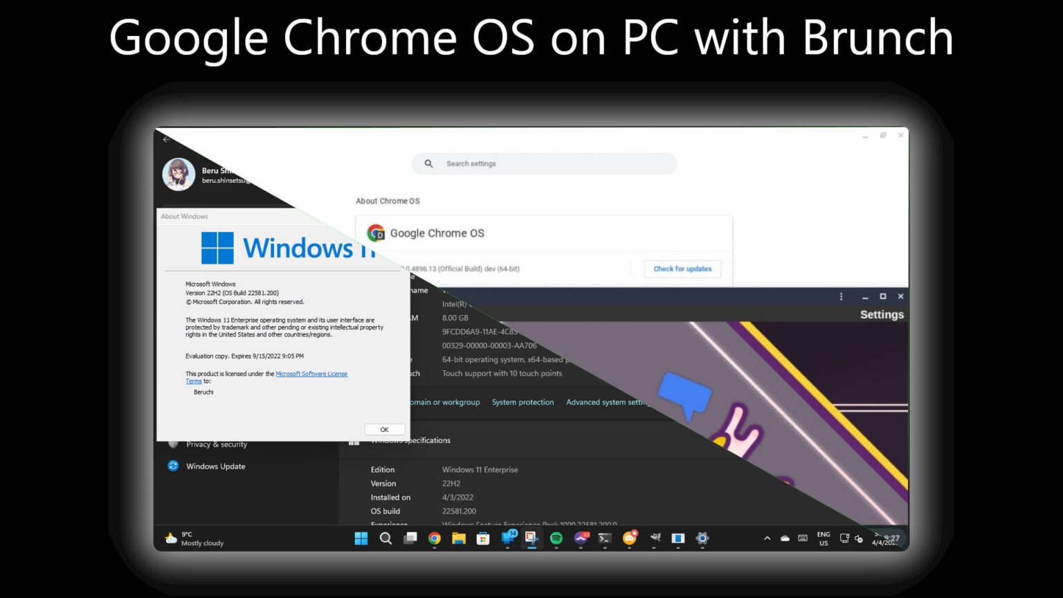 Google Chrome OS for PC: Introducing Brunch Bootloader! - Xiaomiui.Net