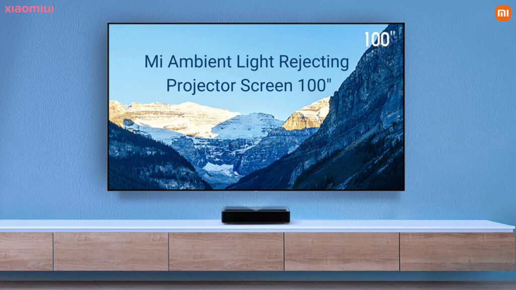 Mi Ambient Light Rejecting Projector Screen 100”