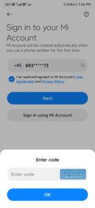 How to create a Mi Account - Xiaomiui.Net