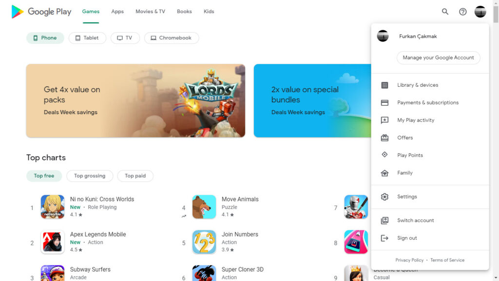 Google Play Web Interface Has Been Changed! - Xiaomiui.Net