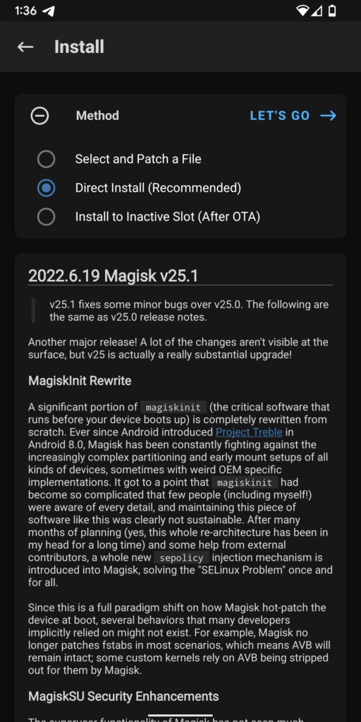 Magisk 25.1 Released with a Few Minor Fixes - Xiaomiui.Net