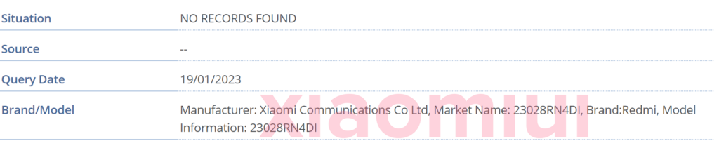 New Redmi model Redmi A2 / A2+ Detected in IMEI Database! - Xiaomiui.Net