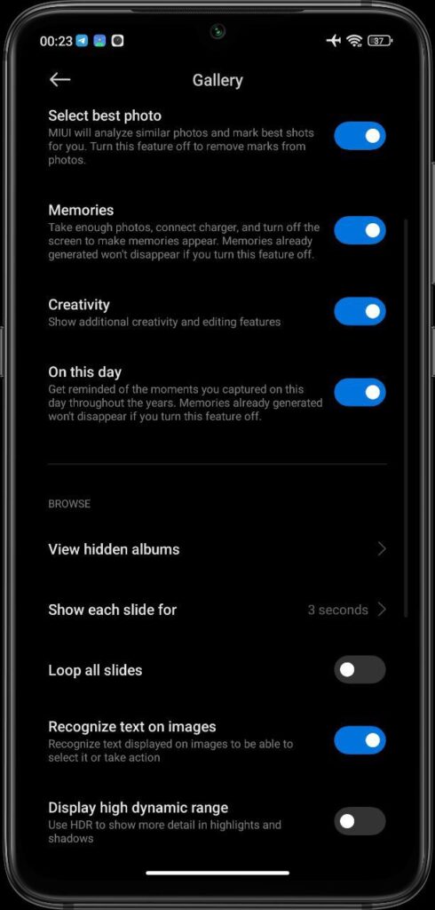 Enable all of the hidden features in MIUI Gallery in any Xiaomi device ...