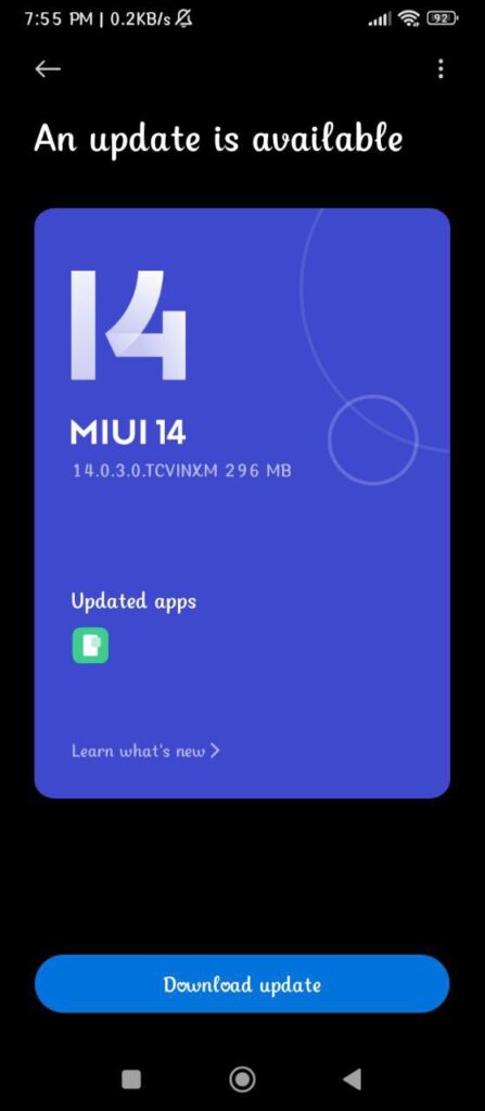 New MIUI 14 update rolling out to Redmi 12C. Enhanced system security ...