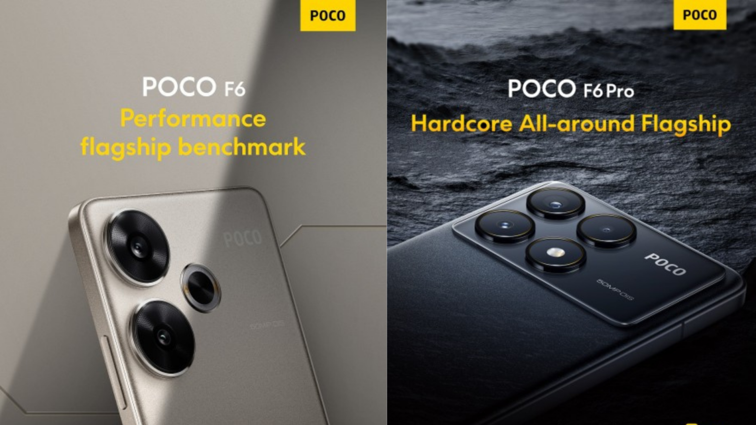 Poco confirms F6’s Snapdragon 8s Gen 3, reveals series models’ designs ...