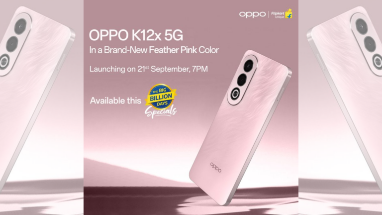 Oppo K12x 5G kini dalam pilihan warna Feather Pink di India - Xiaomiui.Net