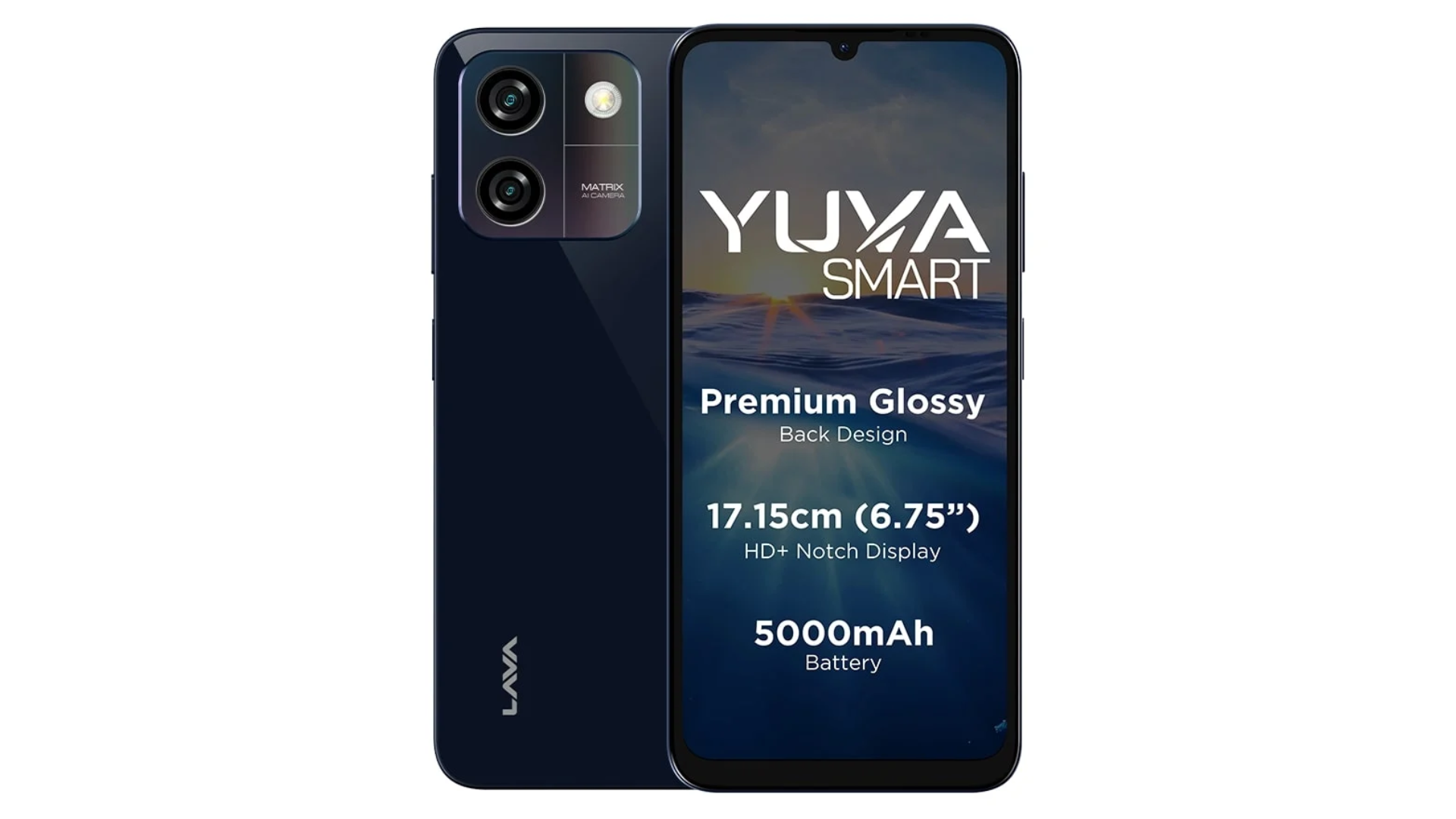 Lava Yuva Smart launches in India with 6.75” display, 5000mAh battery, ₹6K debut price ...