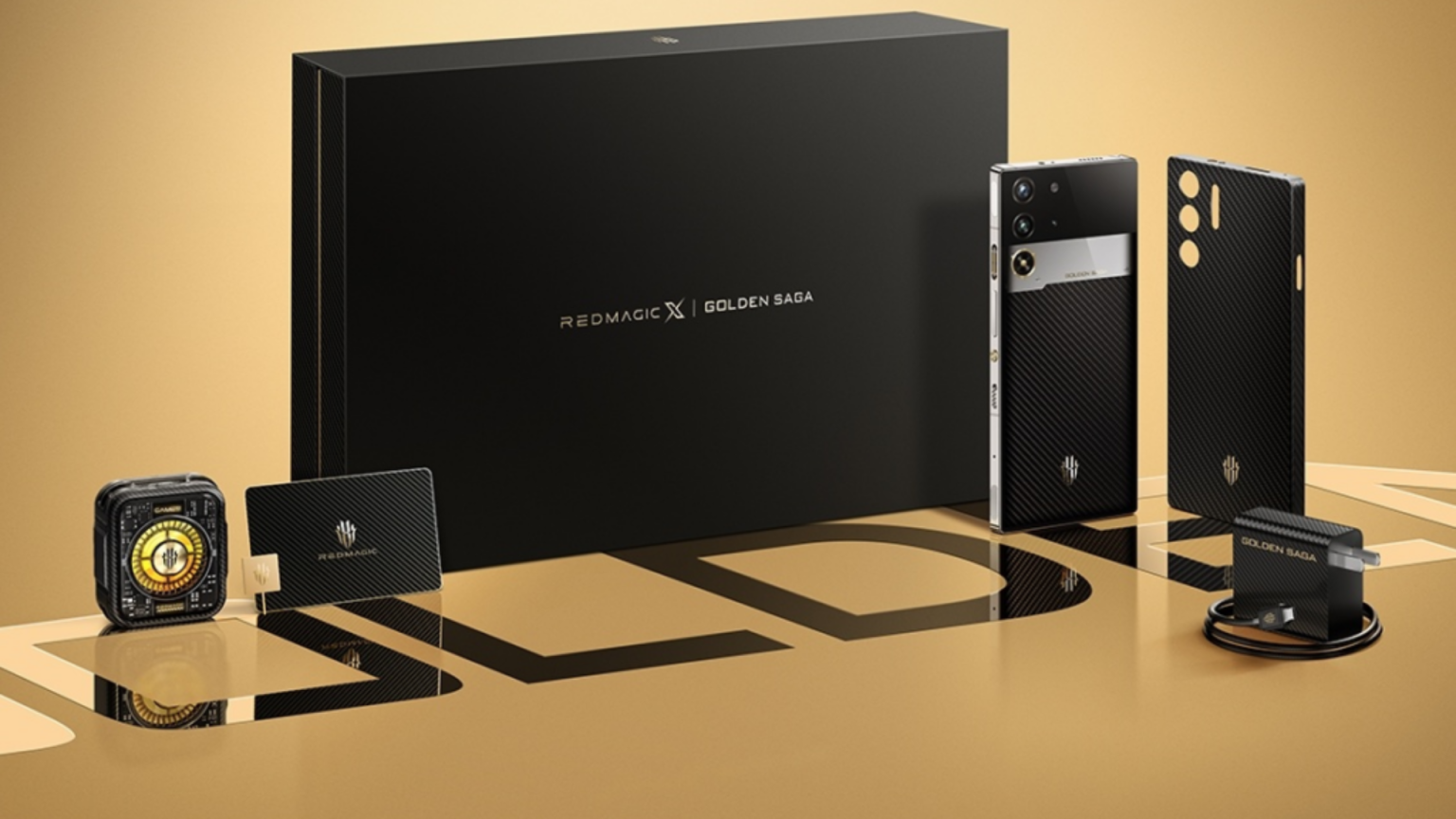 Red Magic X GoldenSaga debuts with gold VC, carbon fiber heat ...