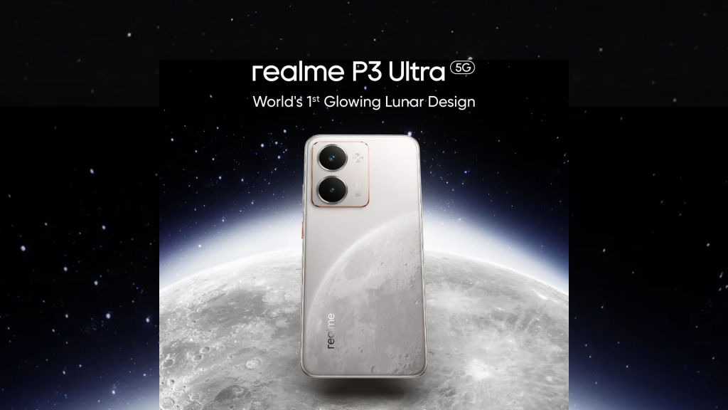 Realme P3 Ultra's Glowing Lunar Design unveiled - Xiaomiui.Net