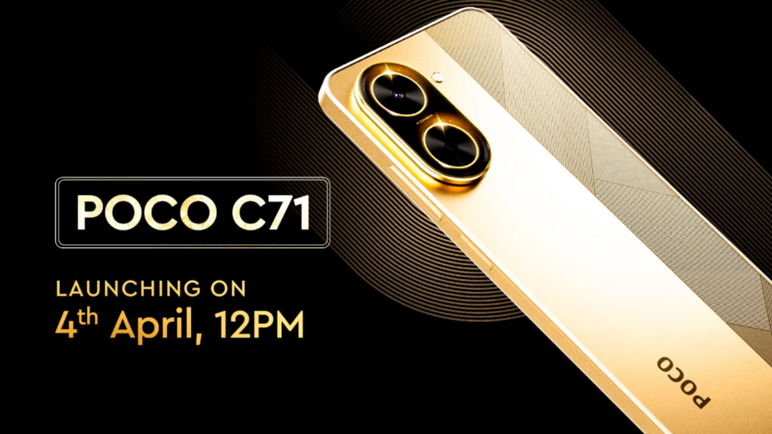 Poco C71 sẽ ra mắt vào thứ sáu tại Ấn Độ - Xiaomiui.Net