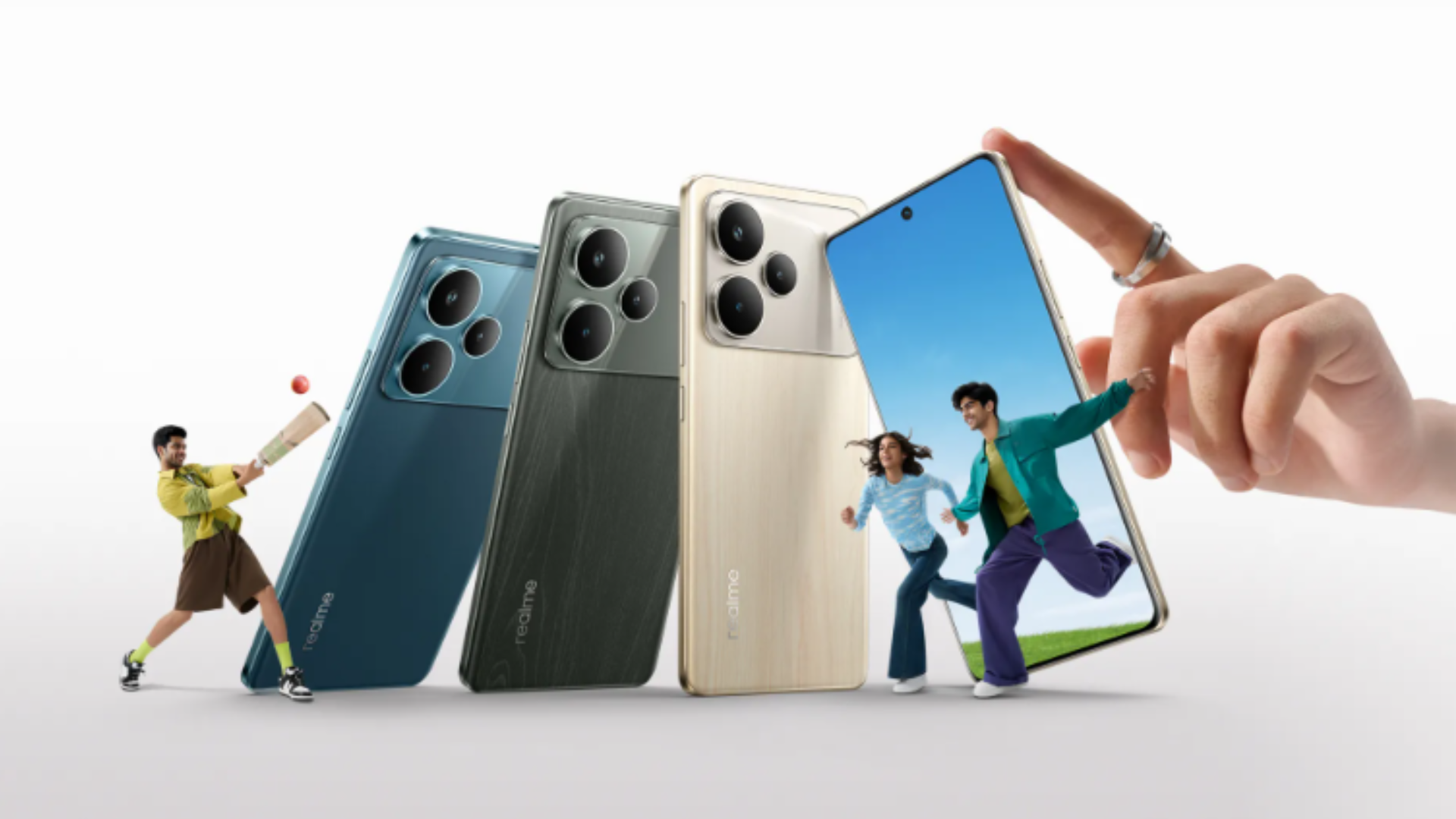 Realme revela design e detalhes da série P4 antes da estreia na Índia ...