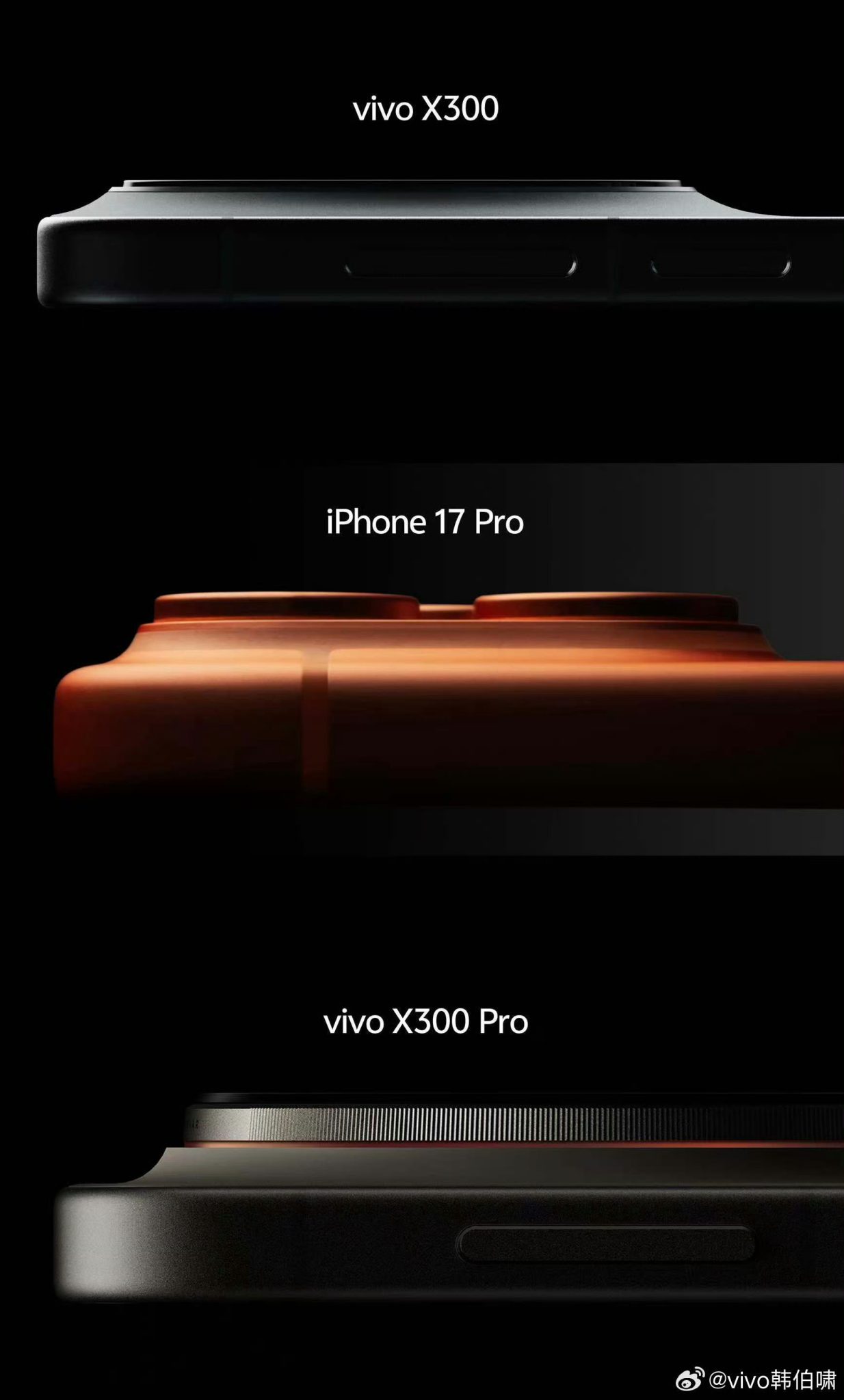 Profil sisi Vivo X300 Pro dipamerkan apabila siri prapesanan bermula di ...