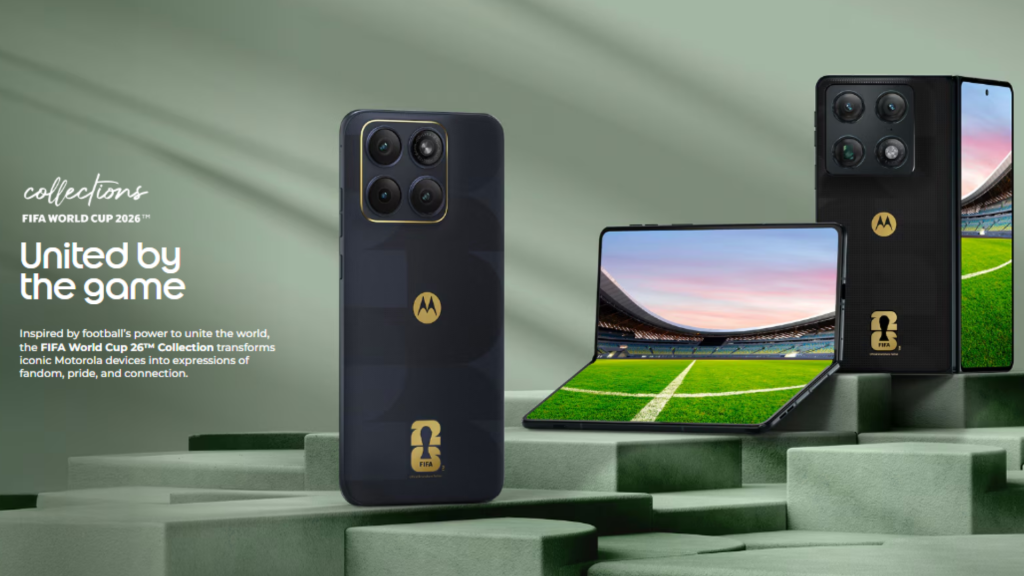 Motorola Razr Fold og Edge 70 Fusion får debut i FIFA World Cup 2026 ...